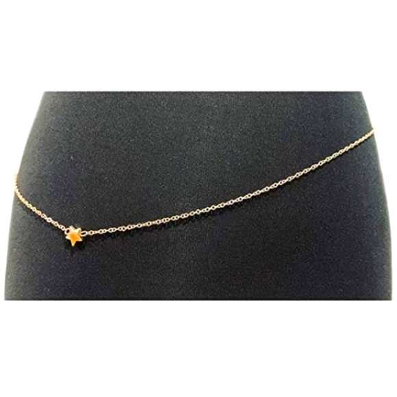 Fashion Jewelry | Jewelry | Gold Belly Starbody Chain | Poshmark